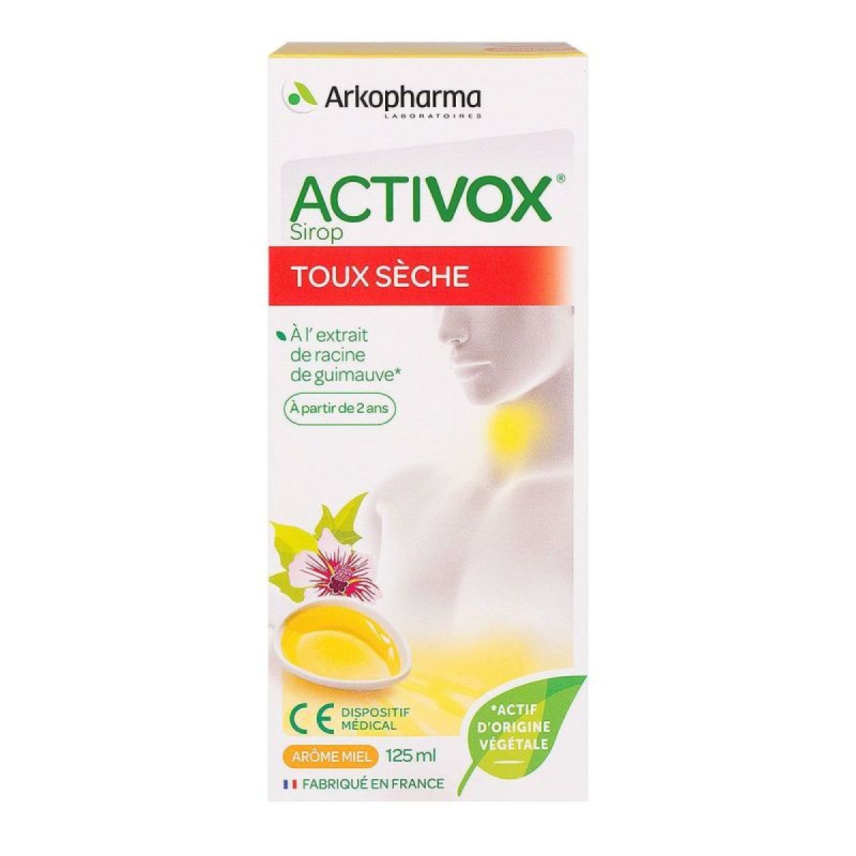 Activox® Sirop Toux Sèche - 125ml