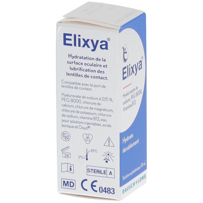 Elixya Collyre Hydratant Vitamine B12 - 10 ml